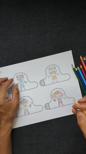 Halloween Finger and Hand Puppets by Craftytopia Creations | TPT