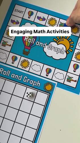 Kindergarten MEGA Math Bundle Year Long Worksheets, Centers and Digital ...