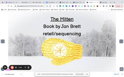 The Mitten-Digital Retelling/Sequencing-No Prep-K/2 technology by Go ...
