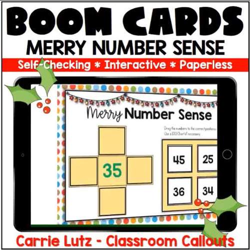 1st Grade Christmas Stations Ten More, Ten Less, One More, One Less ...