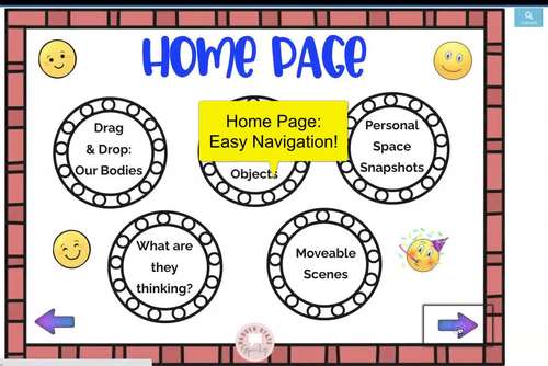 Boom Cards Personal Space Activity Boundaries Elementary | TPT