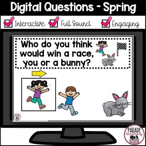 DIGITAL Questions of the Day - Spring #1 - Distance Learning -Google ...