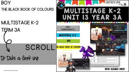 MULTISTAGE K-2 YEAR A TERM 3 Complete Bundle by Oceanview Resources