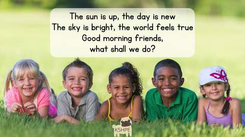 Music: Good Morning Song Classroom Songs Reading Lyrics Sing-along