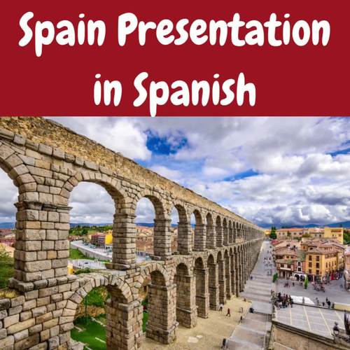 66 Slide Spain (Espana) Power Point Presentation (In Spanish) | TPT
