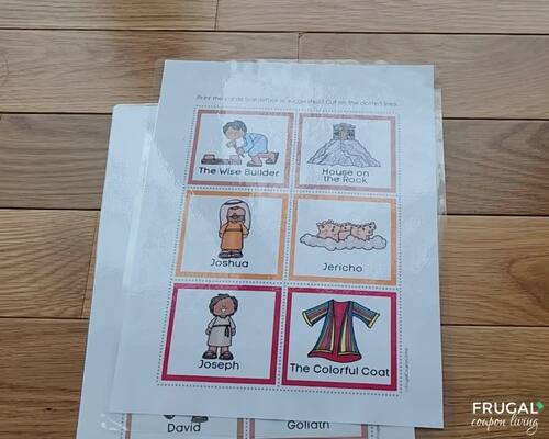 Bible Partner Pairing Cards, Find a Partner Match Christian Classroom ...