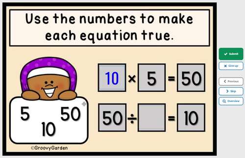 BOOM™ Cards: Multiplication/Division (Associative properties) by ...
