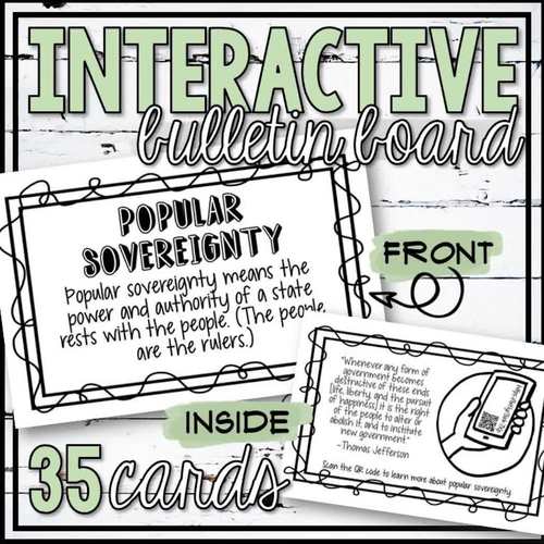 Why Civics Matters Interactive Bulletin Board & Word Wall Display (2 ...