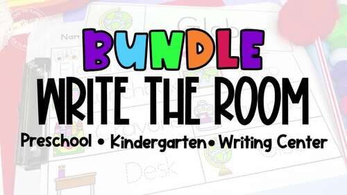 Holiday & Seasons Write the Room Preschool Pre-K & Kindergarten ...