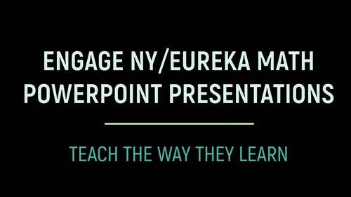 Engage NY Math PowerPoint Presentation 1st Grade Module 6 Lesson 1