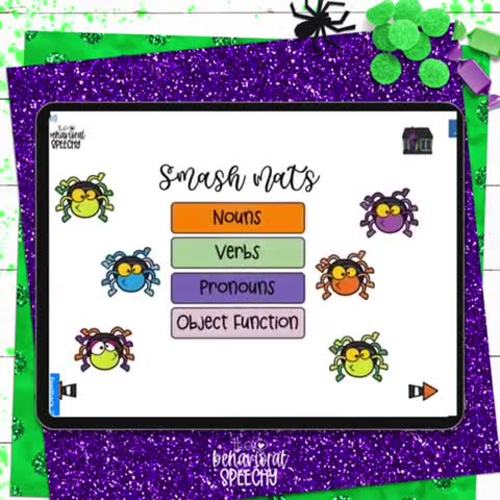 Halloween Early Language BOOM Cards for Speech Therapy | TPT