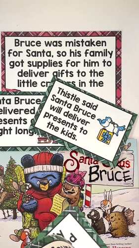 Santa Bruce Christmas Holiday Reading Comprehension Read Aloud Book ...