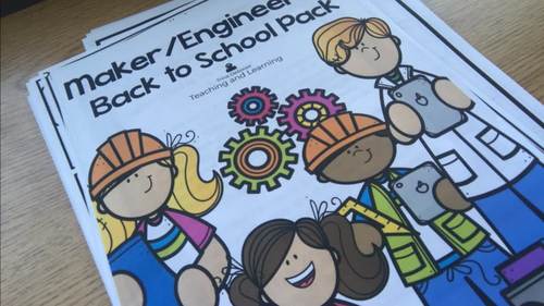 Back to School STEM/Makerspace Theme for Primary Students | TpT