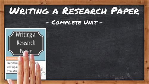 Research Paper - Complete Unit by Laura Torres Newey | TPT
