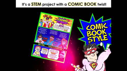 STEM Comic Book Style! Glider Gr 5-6 by TeachHeath | TpT