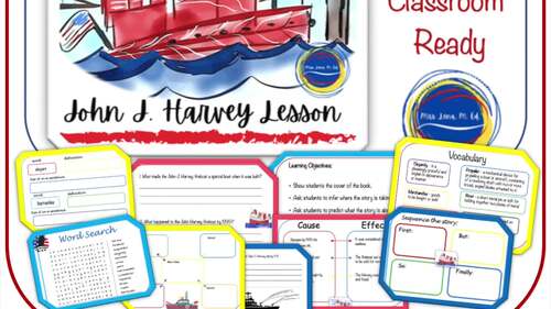 Fireboat The Heroic Adventures of the John J Harvey by Kalman Lesson Plan