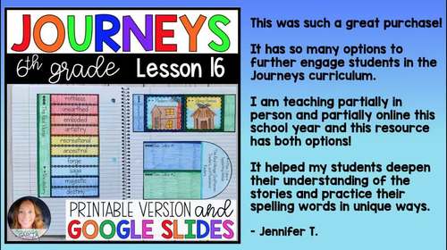 Journeys 6th Grade Lesson 16: The Real Vikings Supplements with GOOGLE ...