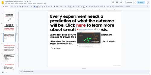 Experimental Design Interactive Lesson Variables Constants And Controls