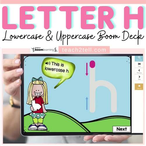 Alphabet Letter H of the Week Boom Digital Cards by Teach2Tell | TPT