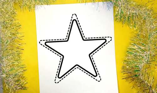 Yellow Star Cut-Outs | Blank and Yellow Options | 3 Sizes for Classroom ...