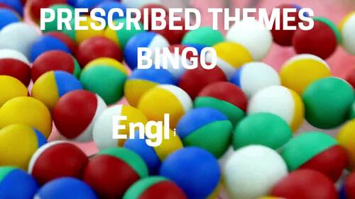 IB DP English B Prescribed Themes BINGO Bundle by Laura loves IB