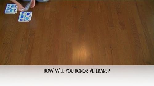 Veteran's Day Art Activity: Collaborative Flag Poster | TpT