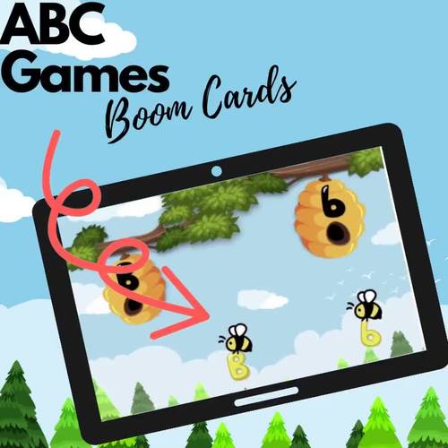BOOM Cards | ABC Activities | Letter B by Amanda Bandana | TPT