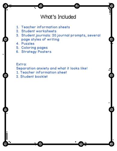 SEL - Calming Strategies for elementary Students by Teacher Trish