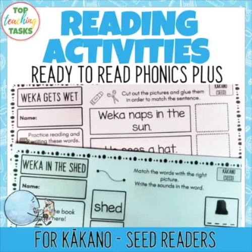 Ready to Read Phonics Plus Bundle - Junior Reading Activities New Zealand