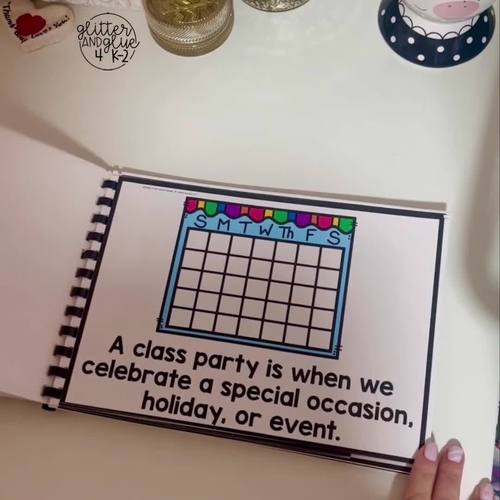 Class Party Social Skill Story - Interactive Adapted Story- Visuals ...