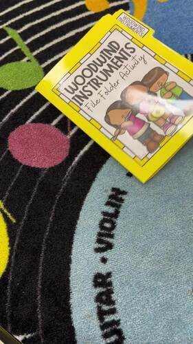 Woodwind Instrument File Folder Activity by Music with Mrs Sing | TPT
