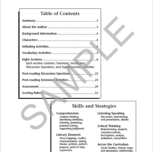 Red Kayak Novel Units® Teacher Guide Novel Study | TPT