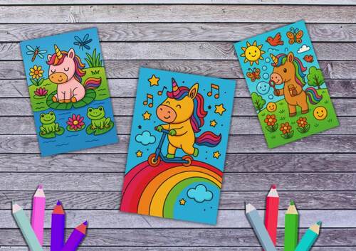 30 Unicorn Coloring Pages For Kids | Cute, Easy & Fun | Preschool ...