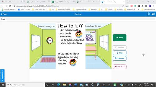 Listen & Auditory Working Memory Following Multistep Directions BOOM ...
