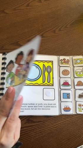 Thanksgiving Day - An interactive book to help learn about Thanksgiving ...