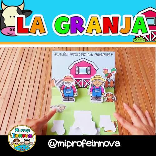 Farm Animals in Spanish - Investigación sobre La Granja y los Animales