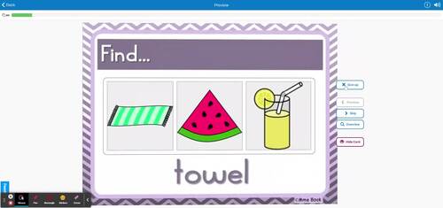 BOOM Cards™: Summer (Vocabulary) by GroovyGarden | TPT