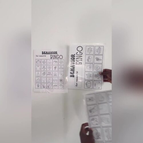 Classroom Behavior Management, Fall Theme Behavior Bingo, Student ...