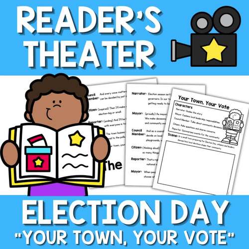 Election Day Readers Theater Script | Debates Elections Social Studies ...