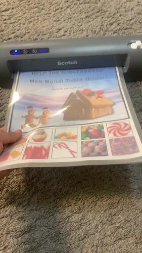 Gingerbread Man Adapted Book | Errorless Christmas Adapted Book| Sped