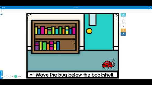 Positional Words and Phrases Boom Cards™ by Teach then Cheer - Nathalie ...