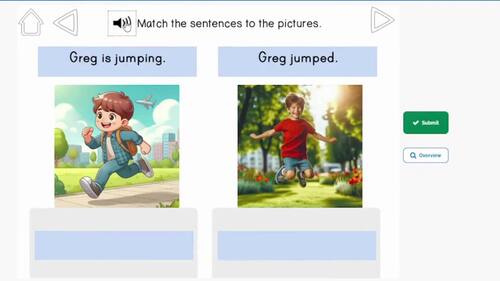 Inflectional Endings First Grade | ed & ing Ending BOOM Cards Digital ...