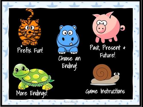 Prefix and Inflectional Endings Google™ Game | Interactive | 1-2nd Grade