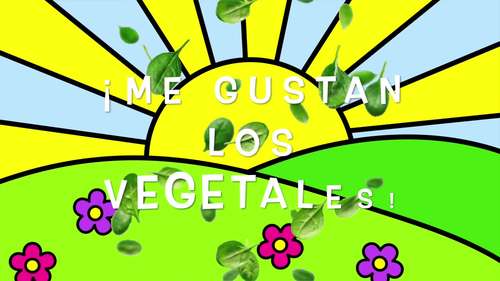 ¡Me Gustan los Vegetales! (Spanish Vegetable Vocabulary) NEW Video!