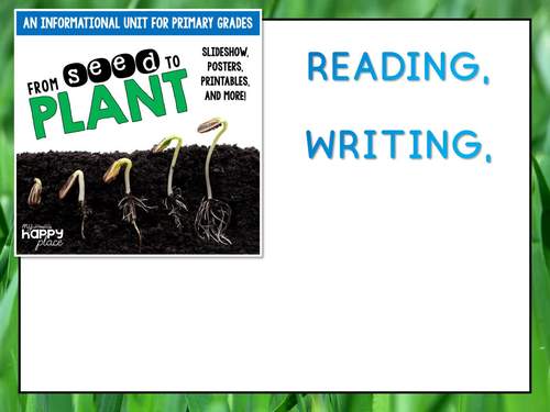 Plants Unit with PowerPoint, Writing Materials, and More! by My Happy Place