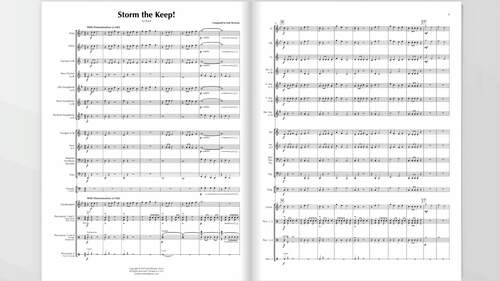 Easy Beginner Band Music - Grade 1 Piece - Storm the Keep! | TPT