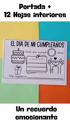 End of the year memory book Spanish Libro de Memorias Fin de año libro ...