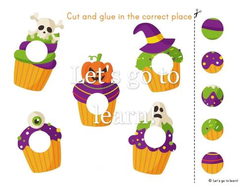 Halloween Busy Book, NO PREP, Learning Binder, Halloween Worksheets, Fall