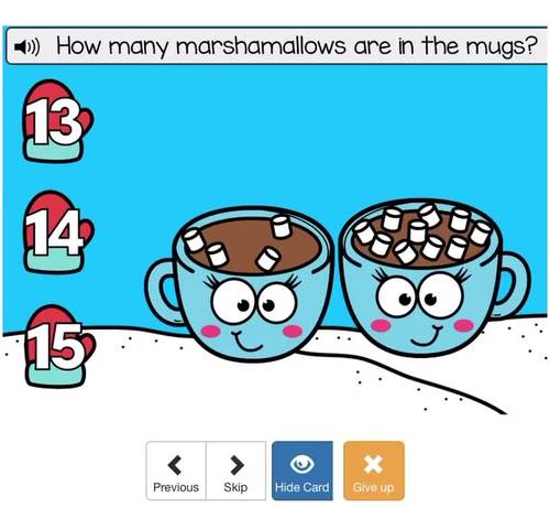 Winter Numbers 11-20 - Counting Up to 20 - Boom Cards by Ms Robin's ...