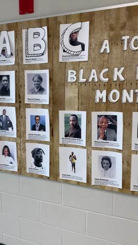 Black History Month - Interactive Bulletin Board by MissMmeTaylor